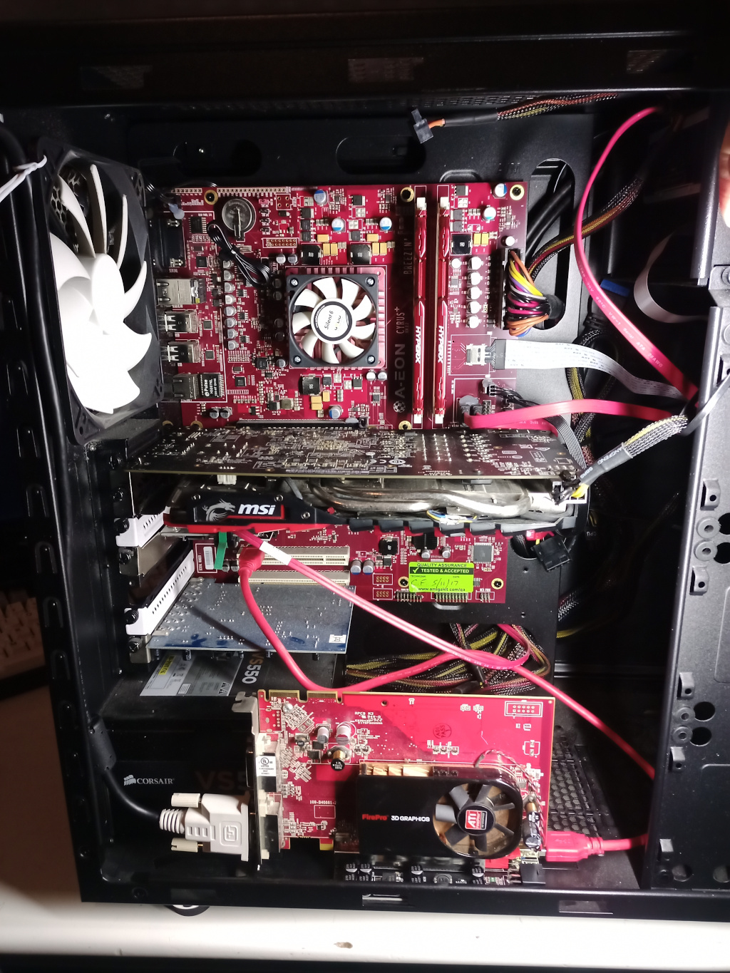 My X5000 with AMD RX570 and HD5450 graphics - SkateMansWorld